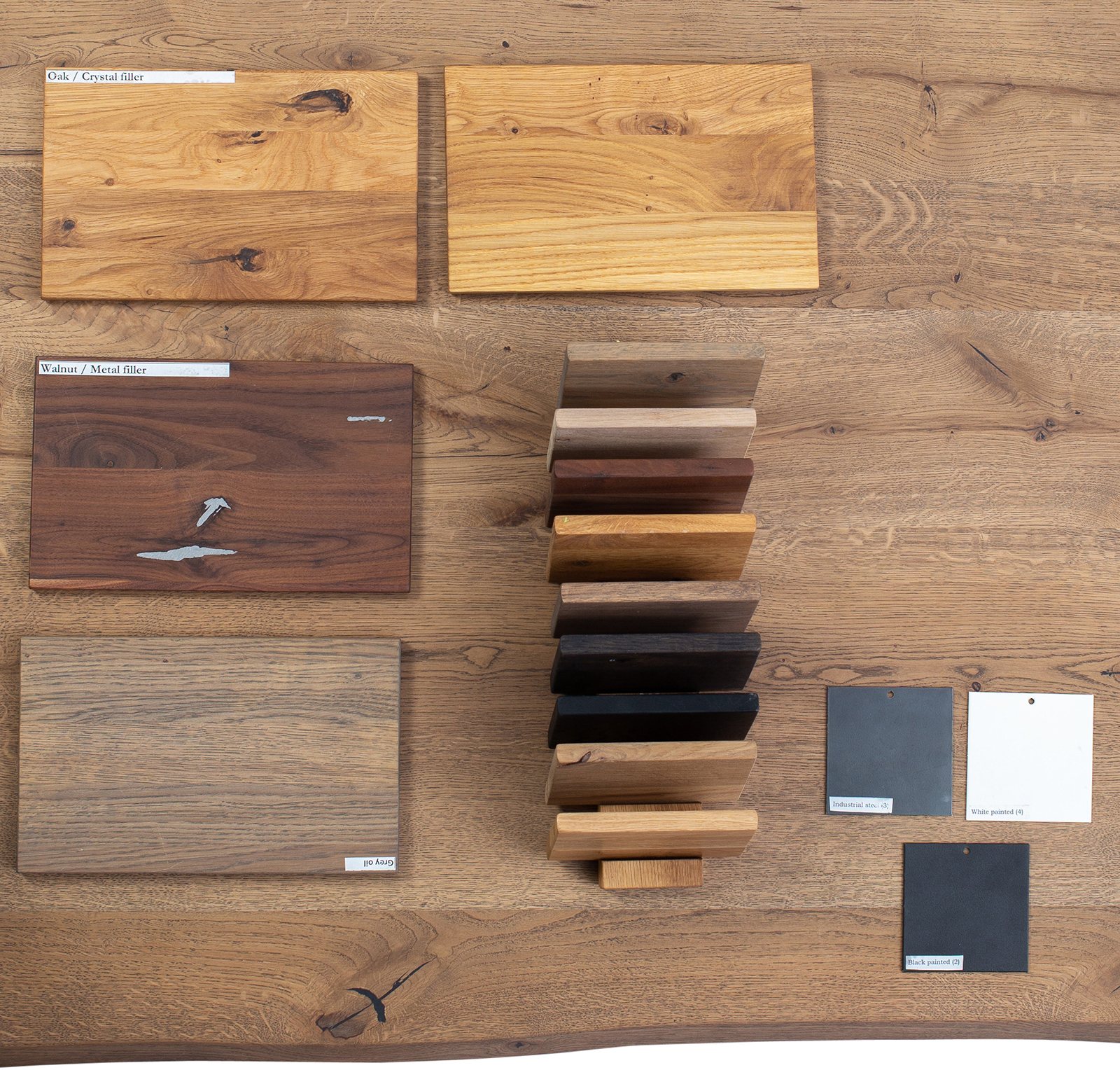 London Road Thor Walnut Dining Table With Wooden Leg - London Road Furniture